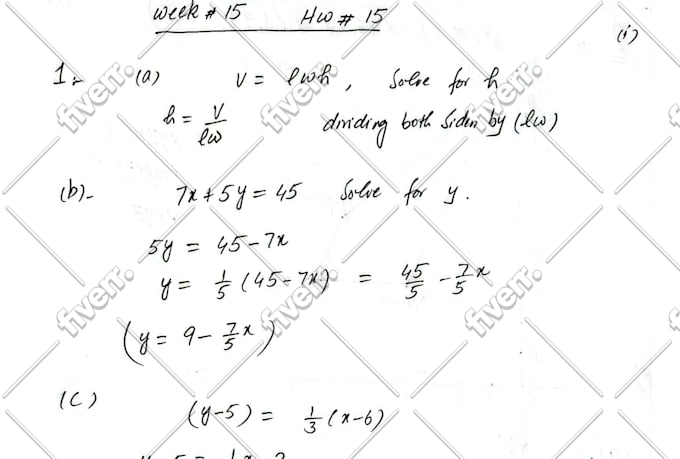 Be your math, physics, chemistry and biology tutor by Nafisa31 | Fiverr